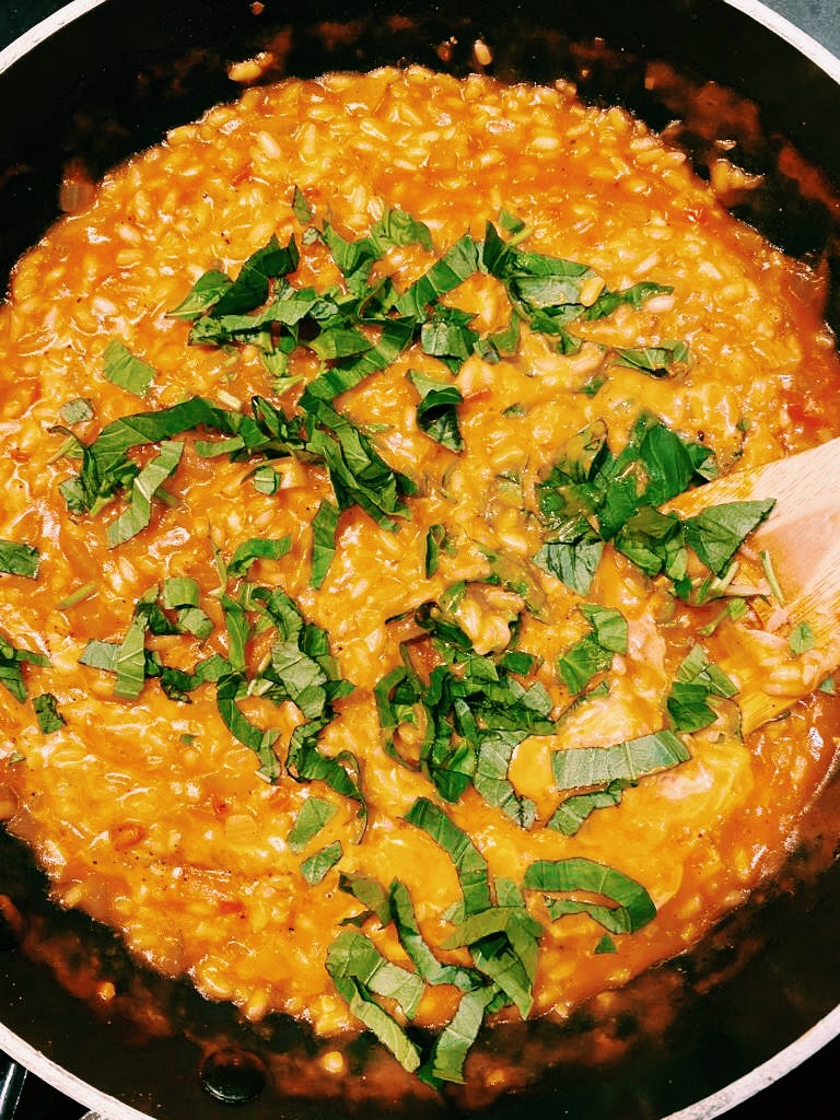 Tomato and Mascarpone Risotto – The Tipsy Kitchen